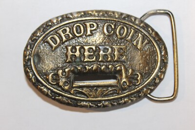 Retro Funky Vintage Drop Coin Here Novelty Vending Machine Coin Slot ...