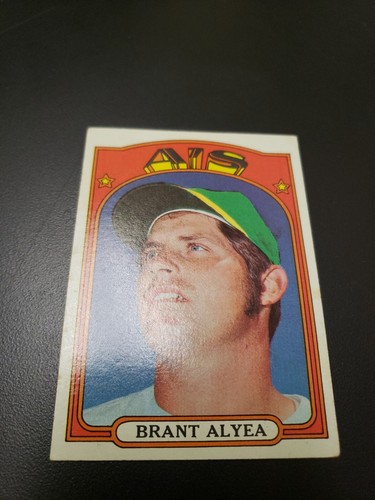 1972 Topps #383 Brant Alyea Oakland Athletics | eBay