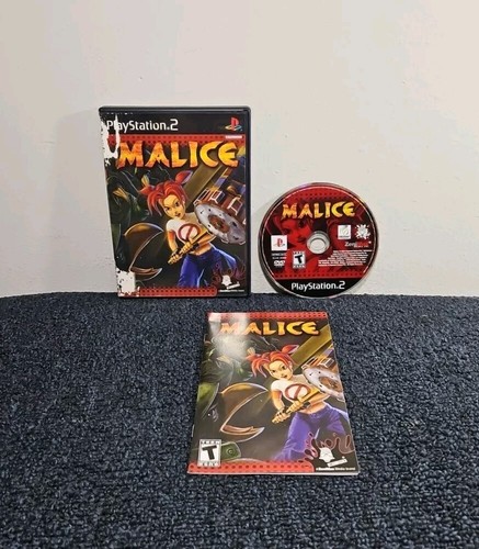 MINT DISC PS2 Malice (Sony Playstation 2 2004) Video Game Complete w ...