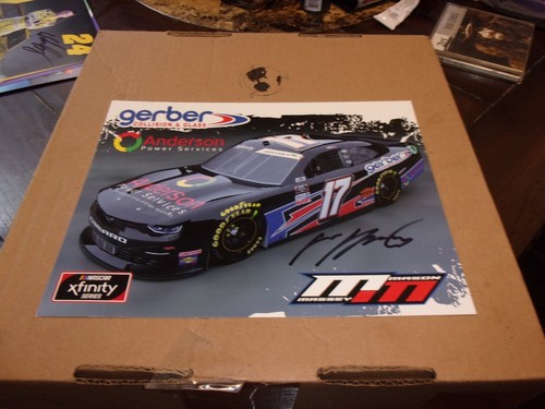 2021 AUTOGRAPHED #17 MASON MASSEY GERBER COLLSION NASCAR XFINITY SERIES ...