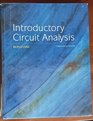 Introductory Circuit Analysis - Hardcover, by Boylestad Robert - 13th ...