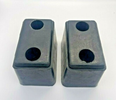 Pair HGV LGV Truck Artic Trailer Rubber Bump Stop Buffer 120mm x 85mm ...