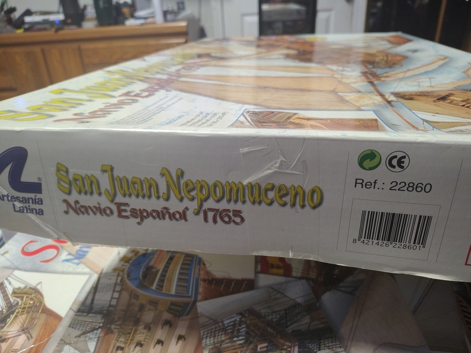 San Juan Nepomuceno Artesian Latina 1:90 Wooden Ship Model Kit #22860 ...