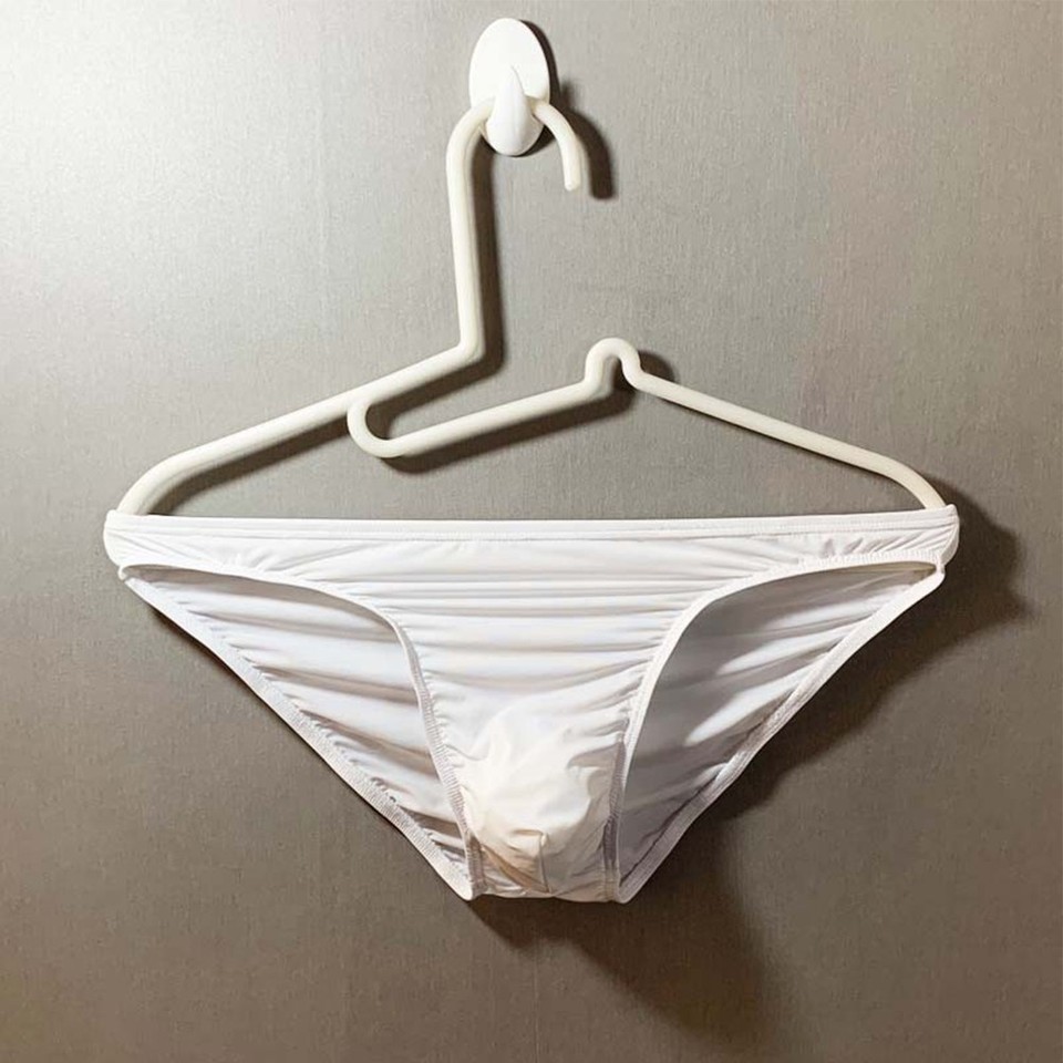 Men Underwear Briefs Daily Ice Silk Knicker Lingerie Low Waist Panties ...