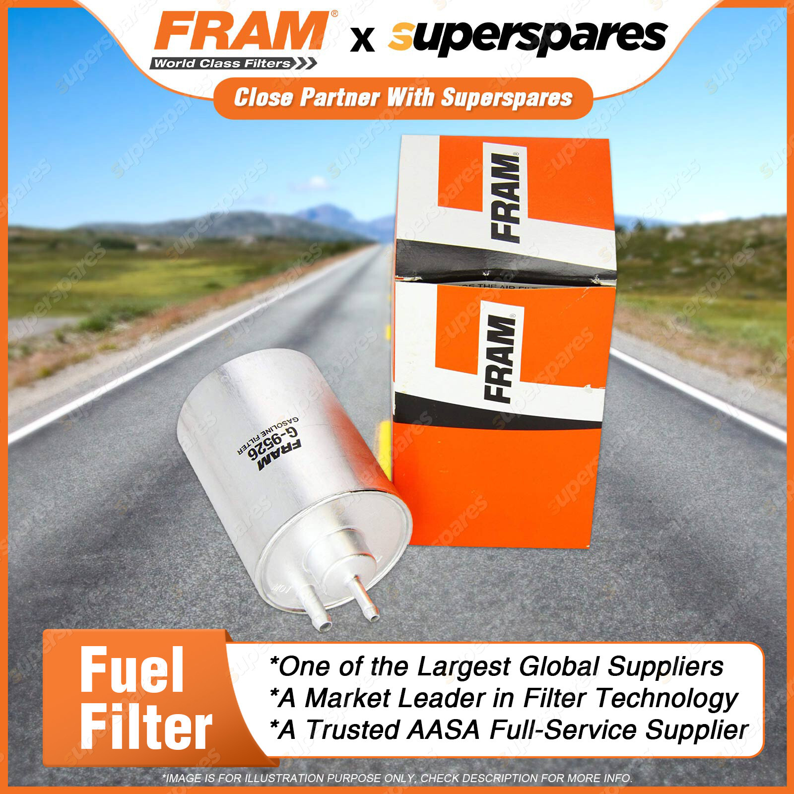 Fram Fuel Filter for Mercedes Benz C230K C240 C280 C43 C430 C200 W202 ...