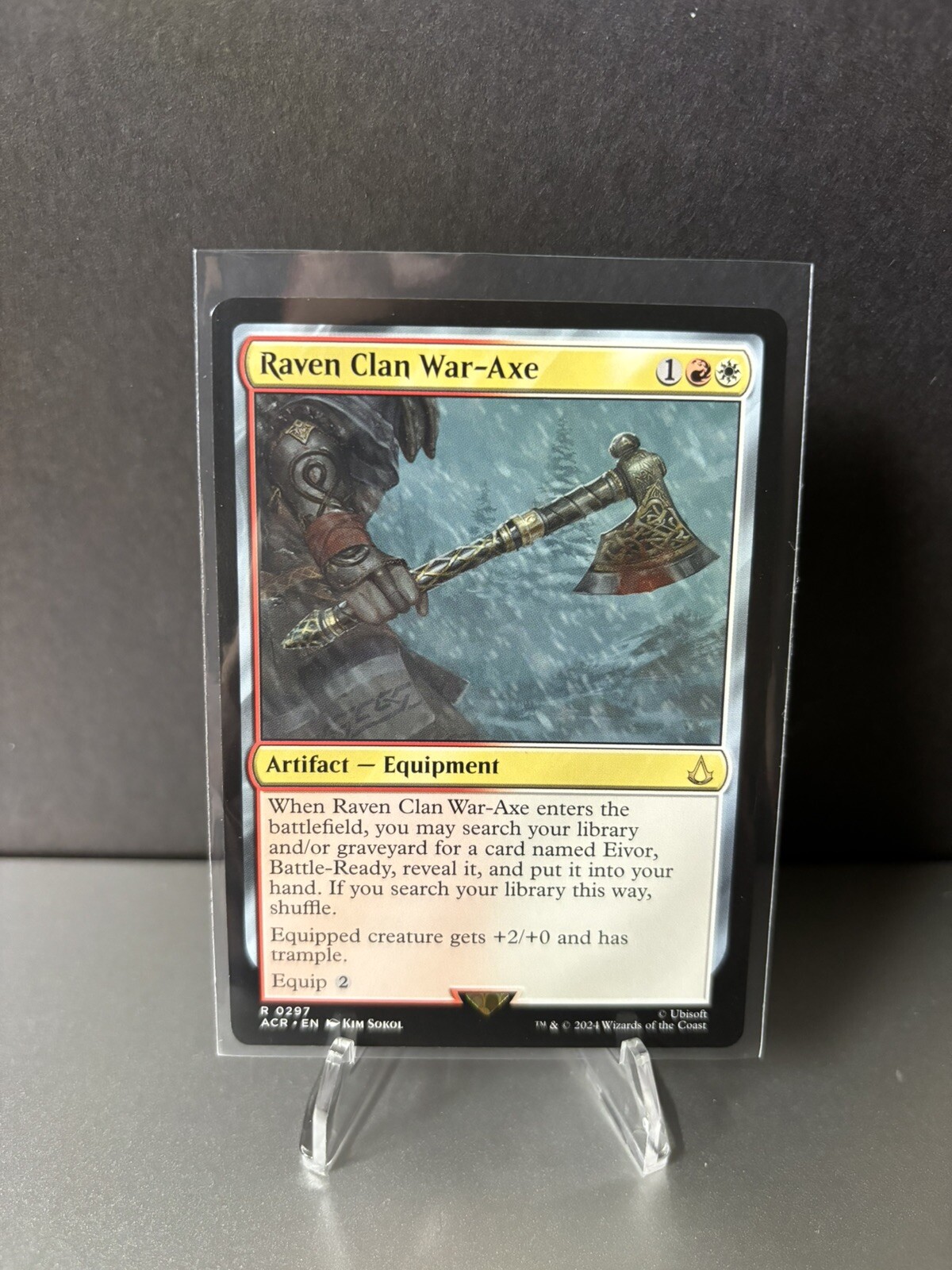 MTG - Raven Clan War-Axe - Universes Beyond: Assassin's Creed - Near ...