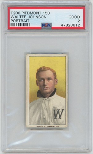 1909 T206 230 Johnson (portrait) PSA 2 700281 | eBay