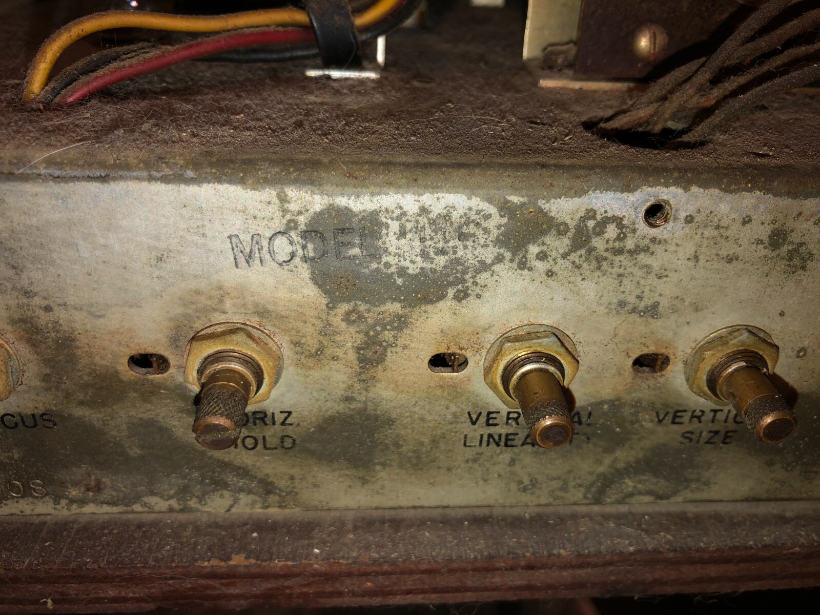 1949 B/W 12" 415CV Sentinel Mahogany Console Television Set | eBay