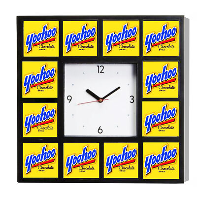 Yoo-Hoo Chocolate Soft Drink Advertising Promo Diner Clock 10.5". Not ...
