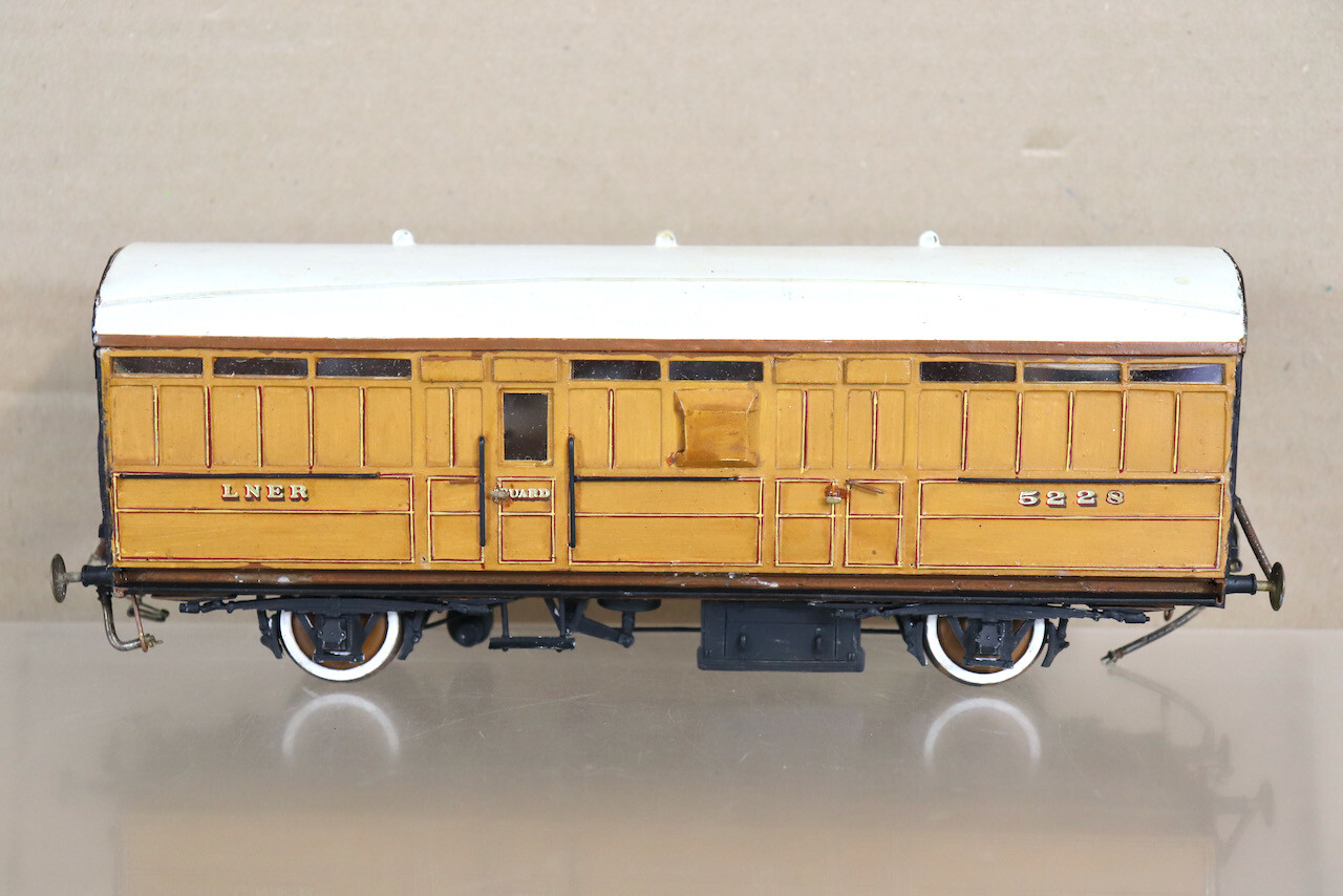 O GAUGE KIT BUILT LNER 4 WHEEL LUGGAGE VAN BRAKE COACH 5228 oa | eBay UK