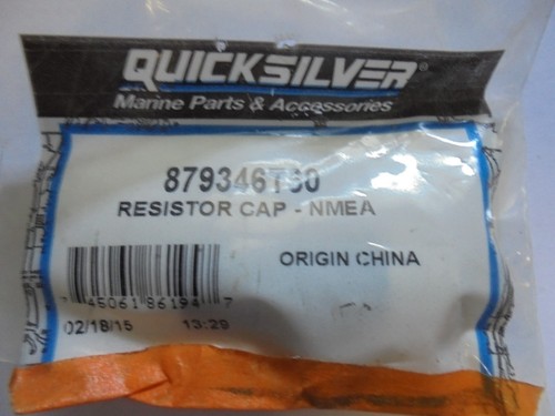 GENUINE MERCURY QUICKSILVER 879346T60 RESISTOR CAP NMEA MARINE BOAT | eBay