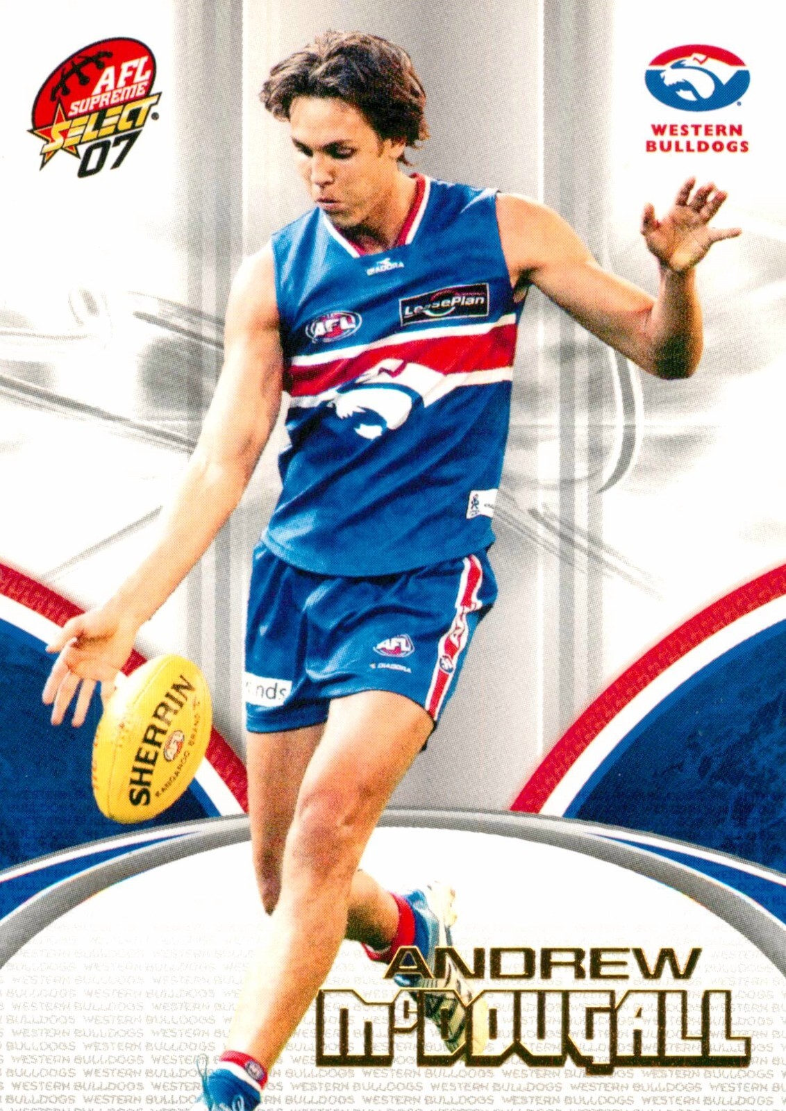 2007 WESTERN BULLDOGS AFL Card ANDREW MCDOUGALL | eBay Australia