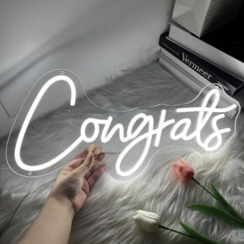 Congrats Neon Sign for Backdrop,Congrats Led Sign Gaduation Party ...