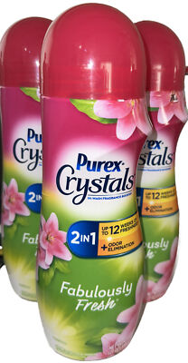 PUREX FABULOUSLY FRESH Crystals In-Wash Laundry Booster Odor Neutralize ...