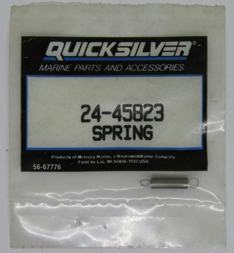 New Quicksilver Mercury Marine Boat OEM Spring Part No. 24-45823 | eBay