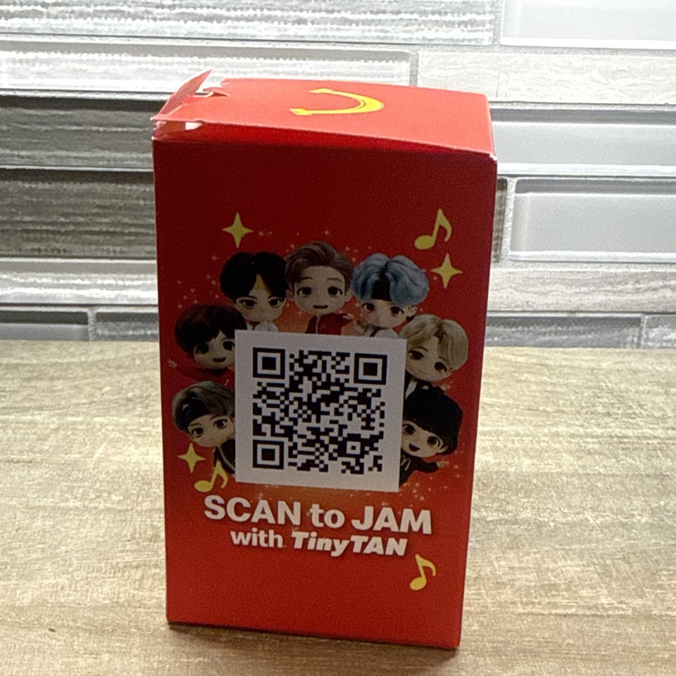 New TinyTAN BTS Jung Kook Mini Doll McDonalds Happy Meal Toy In ...