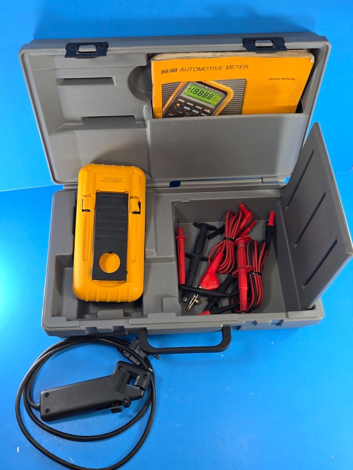 Fluke 88 Automotive Meter Multimeter with RPM and accessories | eBay