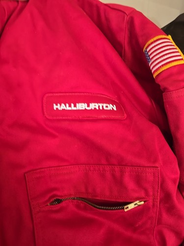 Wenaas Halliburton Team Oilfield Antiflame Red Coveralls Sz XL Tall ...