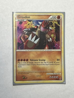Pokemon TCG Card Groudon 6/95 - Call of Legends - Lightly Played | eBay