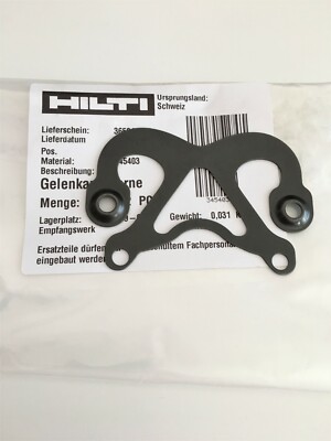 Articulated arm front damper plate hilti te706 te706 avr #345403 pos.70 ...