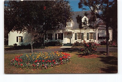 Beautiful Home John Flowers Jr Dothan AL Chrome Postcard Vtg Unposted ...