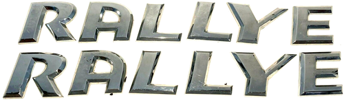 07-17 Jeep Compass —"Rallye" Side Door Letter Nameplate Emblems, 2pc | eBay