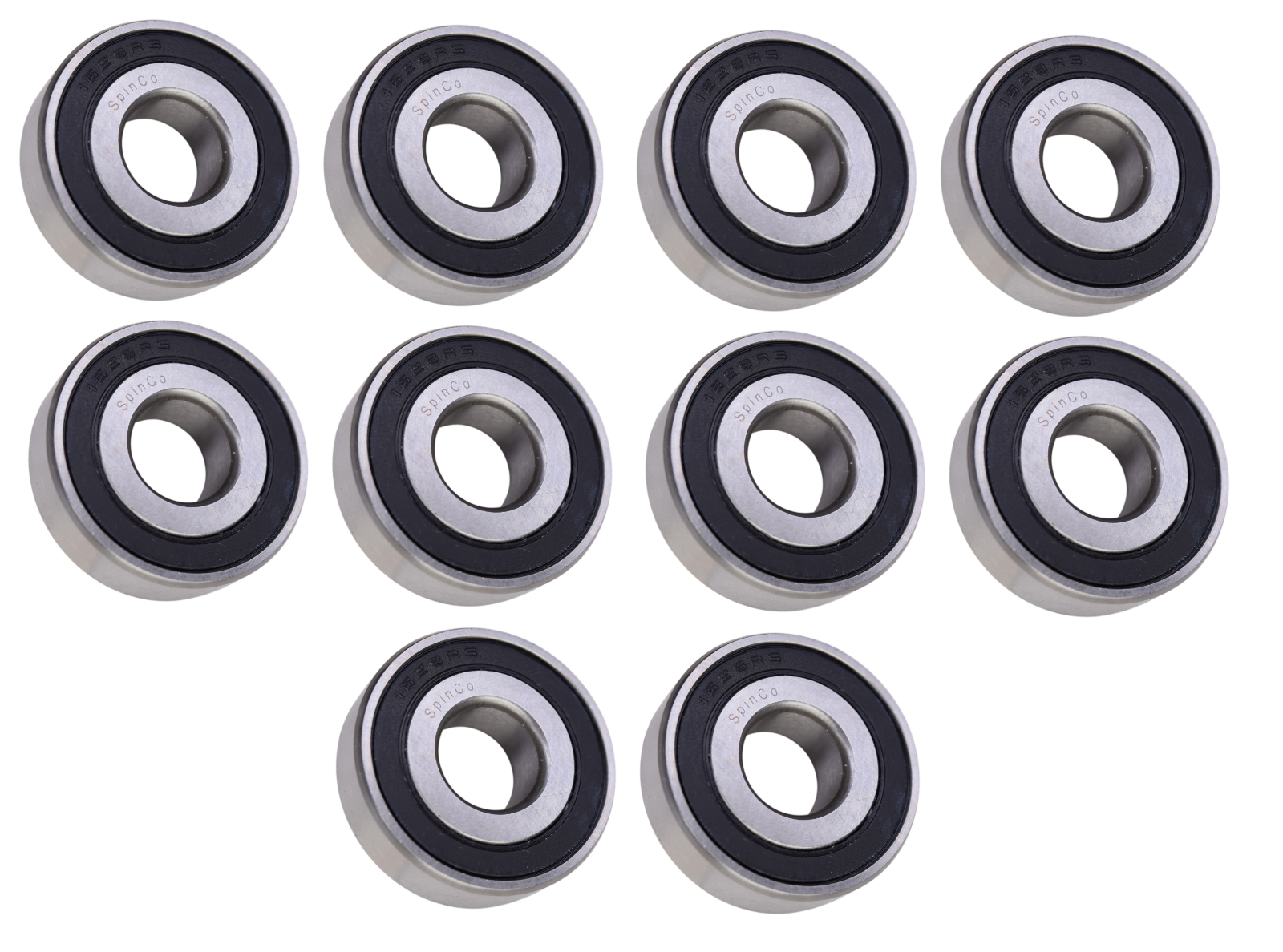 (10 Each) 1628-2RS Sealed Radial Ball Bearing 5/8 ID X 1-5/8 OD X 1/2 ...