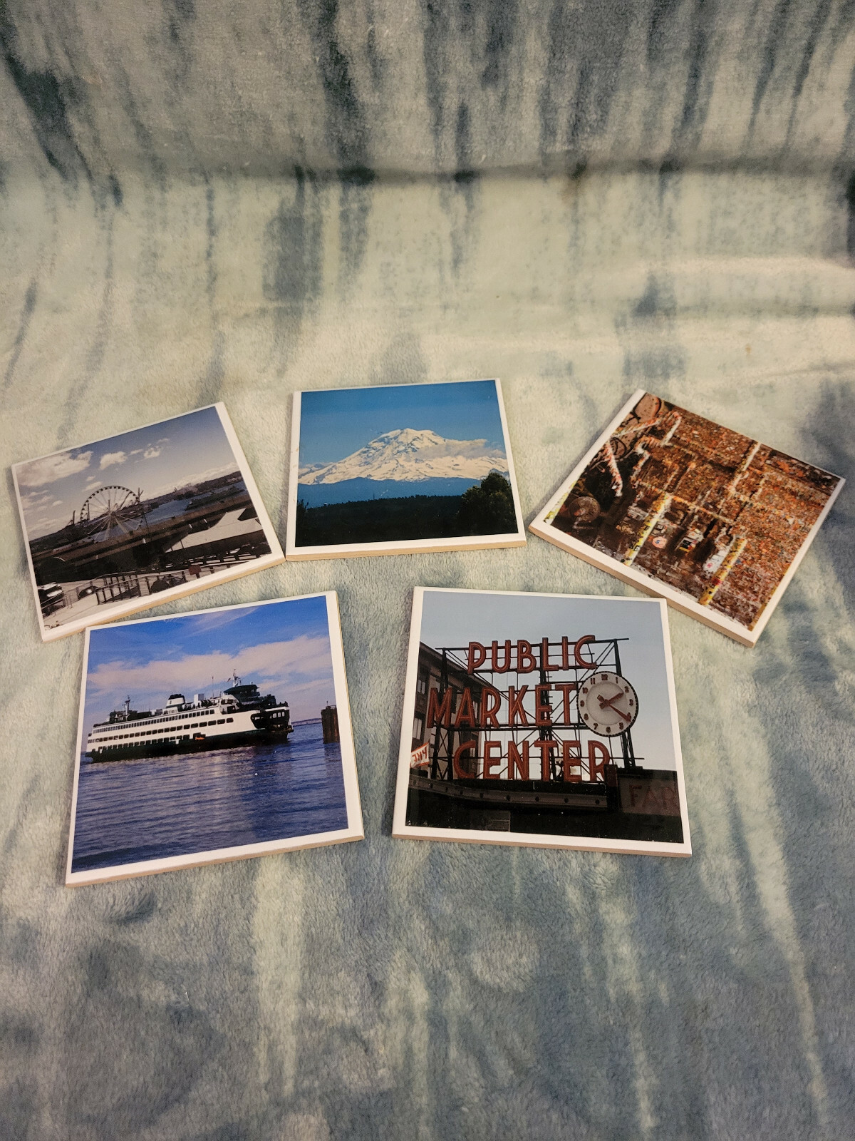 Seattle Coasters Set of 5 | eBay