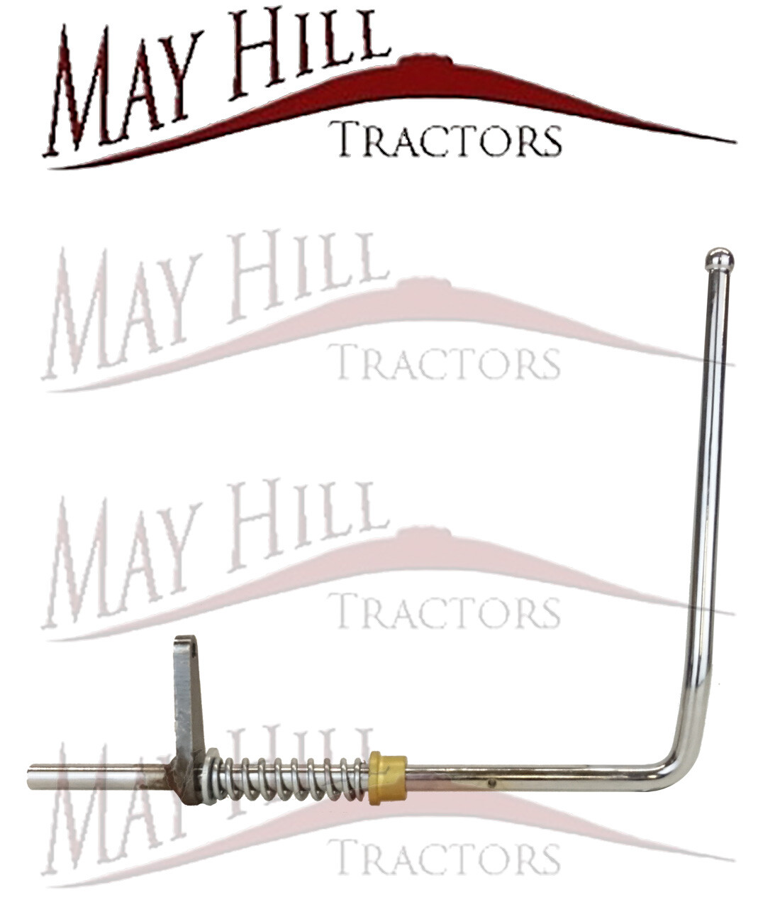 Ferguson TE20 TED TVO Tractor Chrome Throttle Lever (Option 2 Later ...