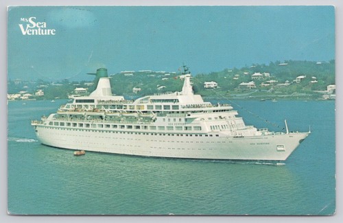 Postcard MS Sea Venture Cruise Ship Ocean Liner | eBay
