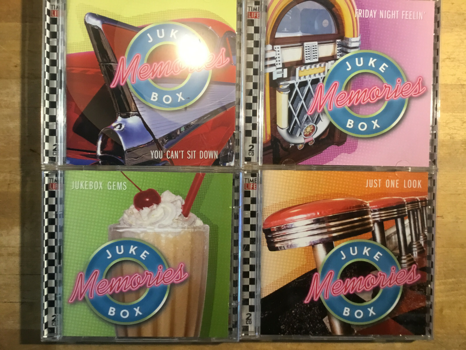 TIME LIFE - Juke Box Memories JUKEBOX [8 CD] TL MJU 01 02 03 04 Gems ...