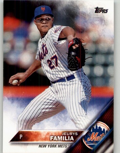 2016 Topps Jeurys Familia #190 New York Mets | eBay