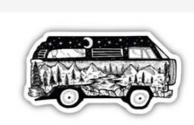 Vw Volkswagen Bus Vinyl Decal Sticker 3” X 3” | eBay