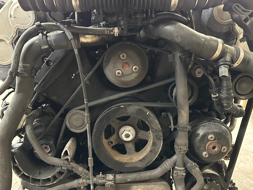 11 12 Porsche Cayenne Turbo M48 4.8L V8 Engine W/ Turbos 142k Miles ...