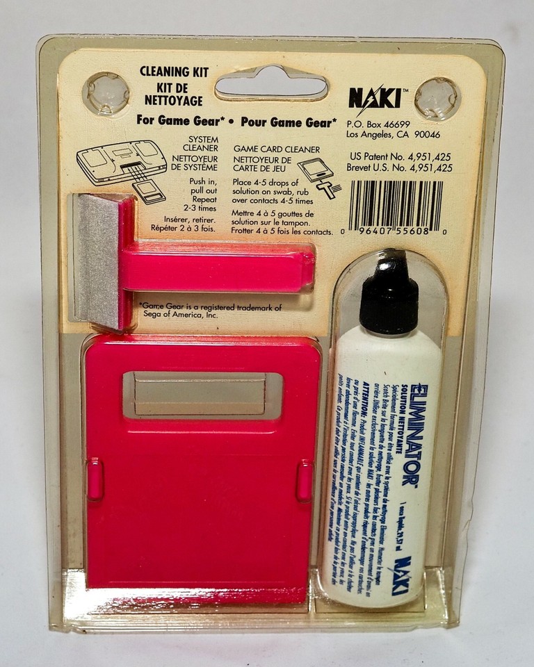 Eliminator Game Gear / Game Boy Cleaning Kit - original in package ...