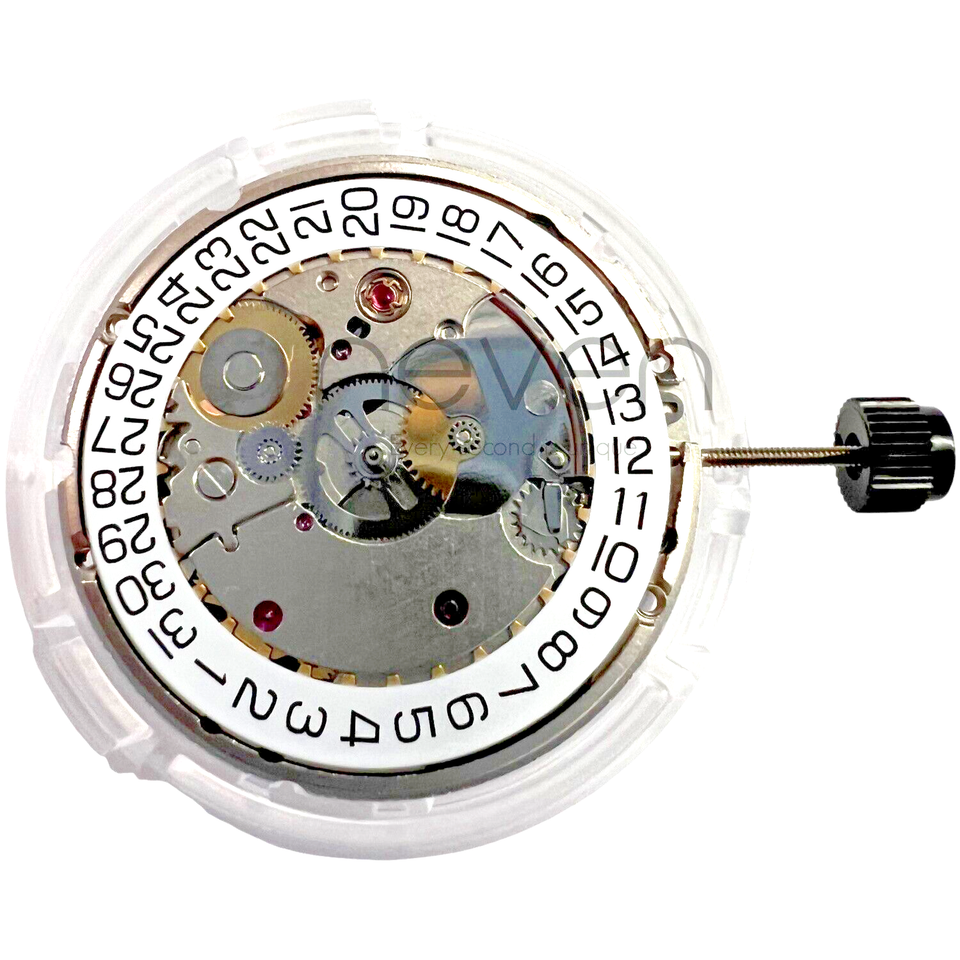 ETA - MOVEMENT - SWISS MADE- 2824 - AUTOMATIC - WHITE DATE - DECORATED ...