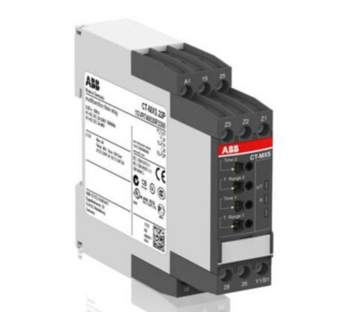 ABB Time Relay CT-MXS.22P, 2c/o, 24-48VDC, 24-240VA | eBay