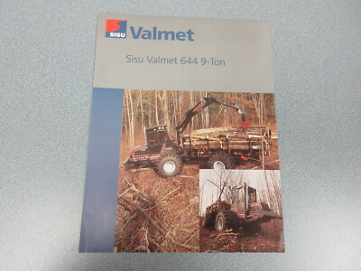 Valmet 644 9-Ton Log Loader Brochure 2 page | eBay