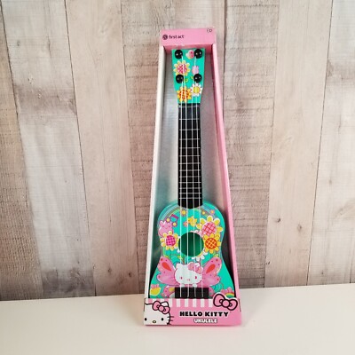 Sanrio Hello Kitty Ukulele Themed First Act Musical Instruments Toy New ...