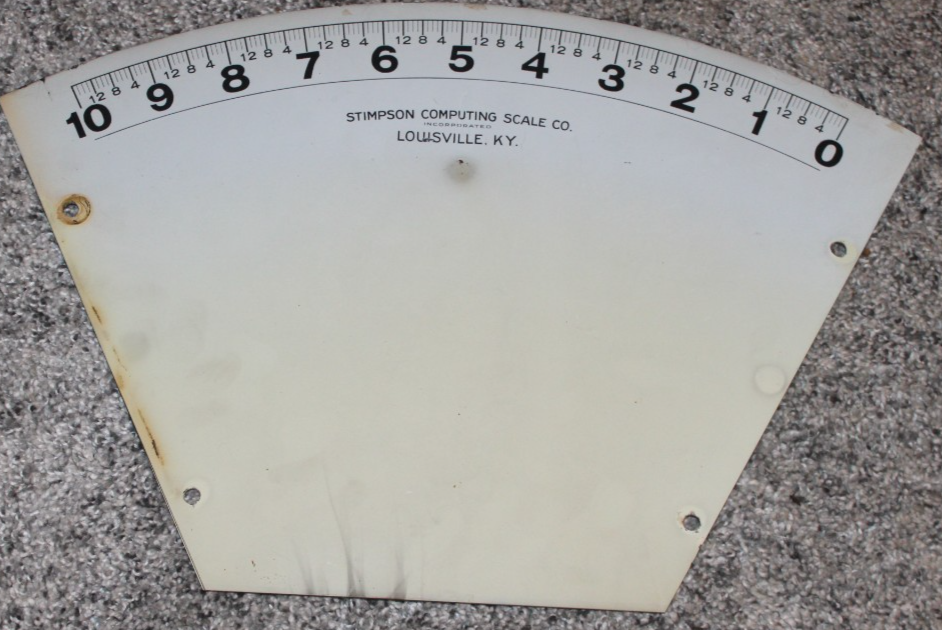 STIMPSON COMPUTING SCALE CO. PARTS | eBay