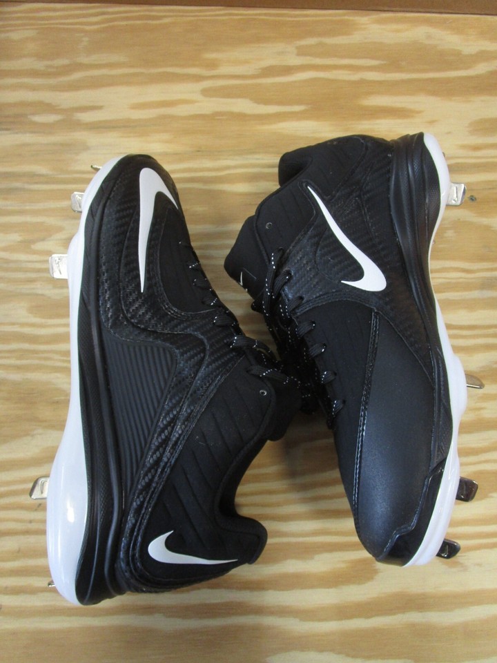 Nike Baseball Cleats Men Air MVP Pro 2 II Black Metal Spikes NEW in Box ...