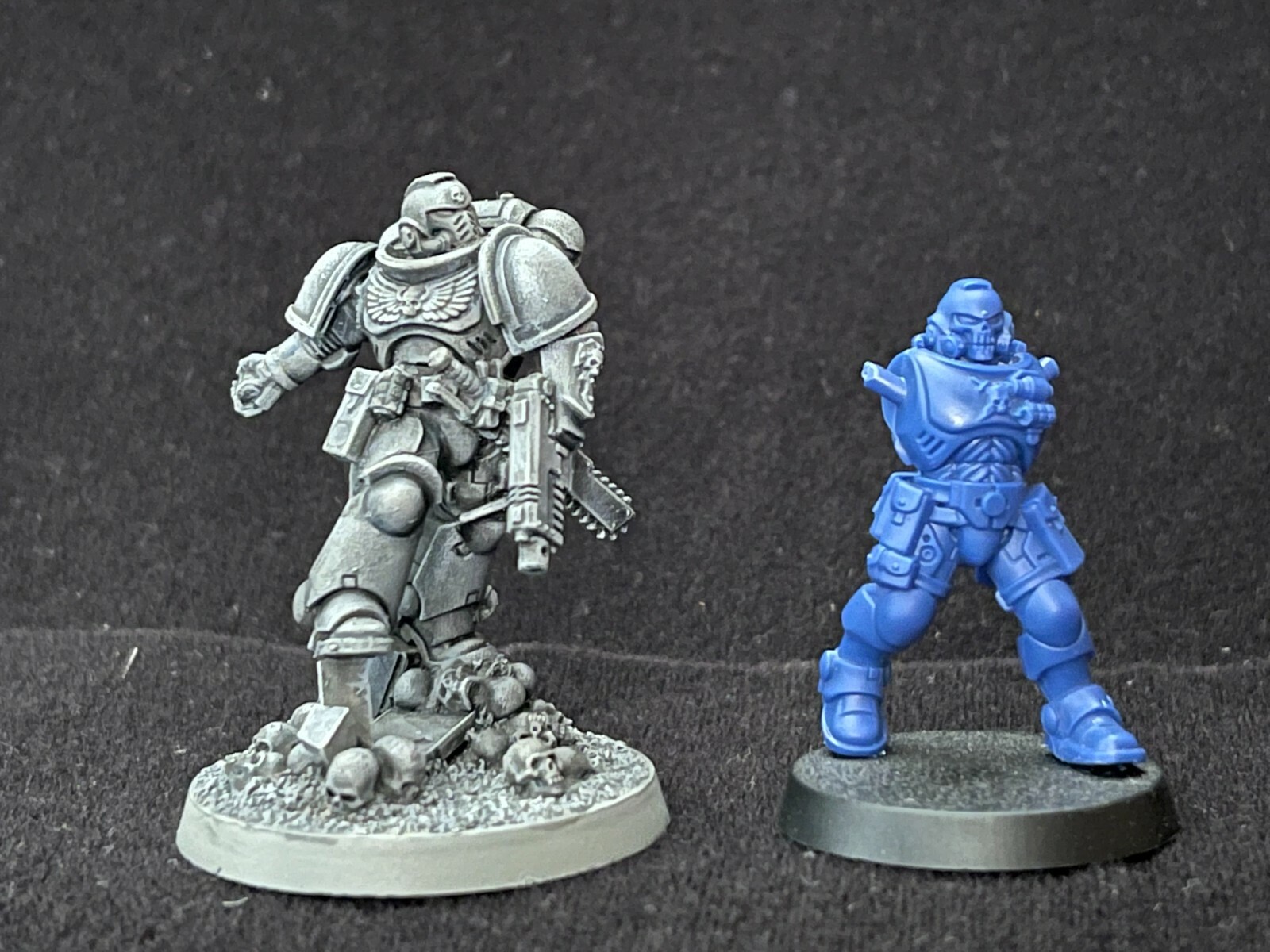 Space Marine True Scale grenade conversion 40k lieutenant captain ...