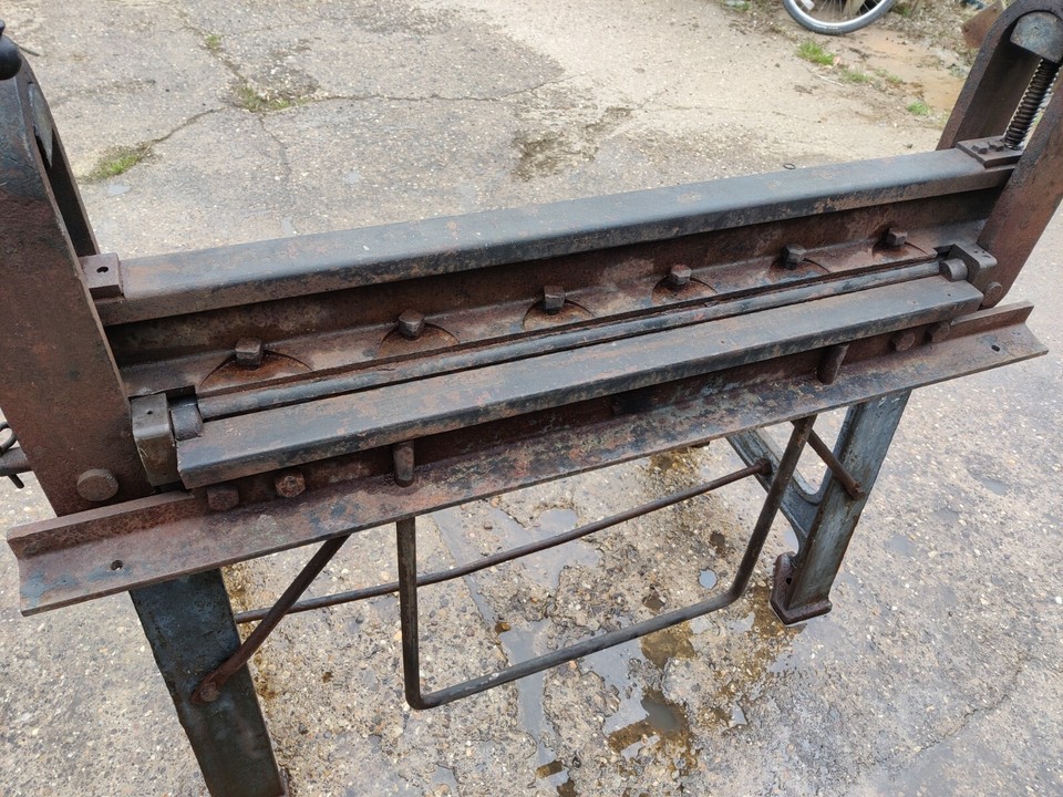 F J Edwards Sheet Metal Folder Bender 37 Inches | eBay UK