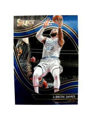 LeBRON JAMES - Courtside Level 2020-21 Select NBA Basketball #223 ...