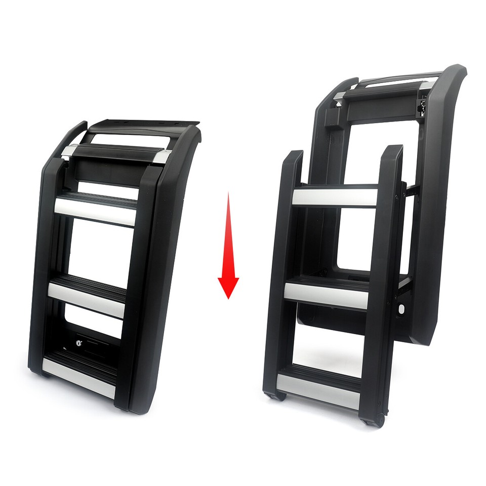 Side Roof Rack Side Access Ladder For Land Rover Defender 90 & 110 2020 ...