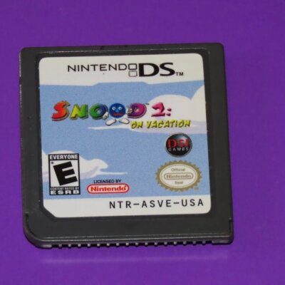 Snood 2: On Vacation Nintendo DS Video Game - Game Only | eBay