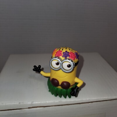 Despicable Me Minion Made Hula Minion Action Figure 2 Inch Toy | eBay