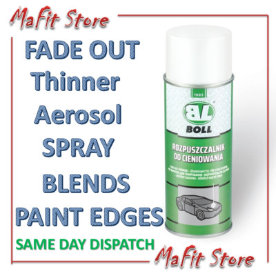 Fade Out Thinner Spray Aerosol BLENDS LACQUER EDGES Clear SOLVENT 400ml ...