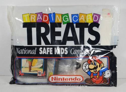 Nintendo Mario Bros Card Treats National Safe Kids Campaign 24 Packs ...