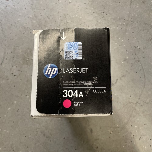 HP LaserJet Magenta 304A Cartridge CC533A, CP2025, CM2320 mfp New Box ...